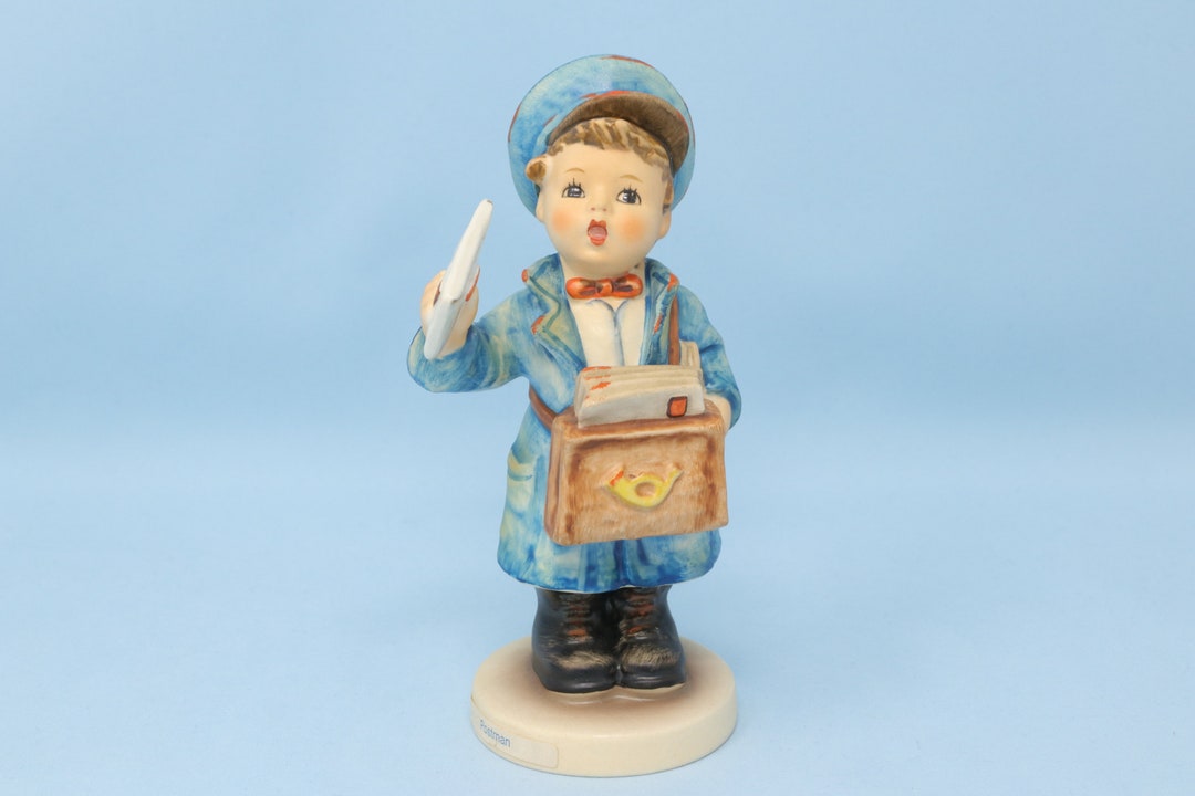 VERY NICE 5.5 in Hummel Postman Figurine #119, TMK5, Porcelain Goebel ...