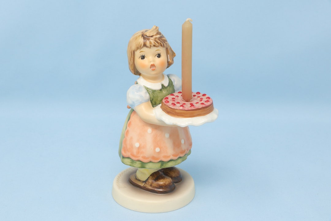 MINT 5.5 Inch Hummel Birthday Candle Figurine/ Candleholder 440, Hummel ...