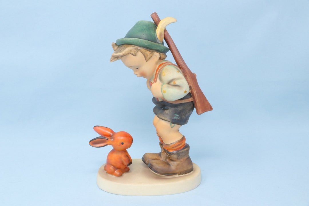 LARGE 7" Hummel Figurine Sensitive Hunter #6/II, Great Condition, TMK3 ...