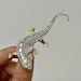 Vintage Large Silver and Paste Lizard / Gecko Brooch - Etsy