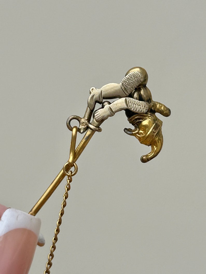Antique Gold “mr Punch” Unusual Charm / Pendant - Etsy