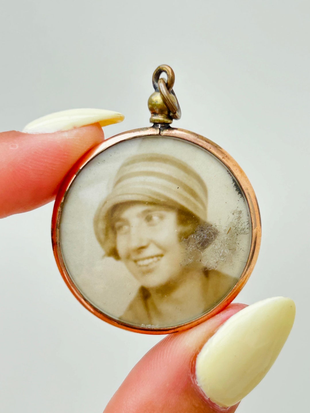 Antique Rolled Gold Double Locket - Etsy