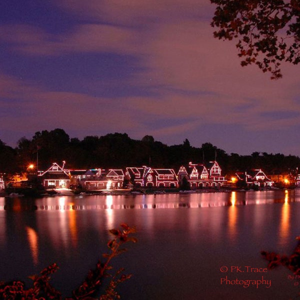 Boat House Row - Etsy