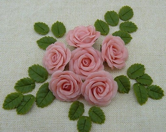 Polymer clay flowers | Etsy