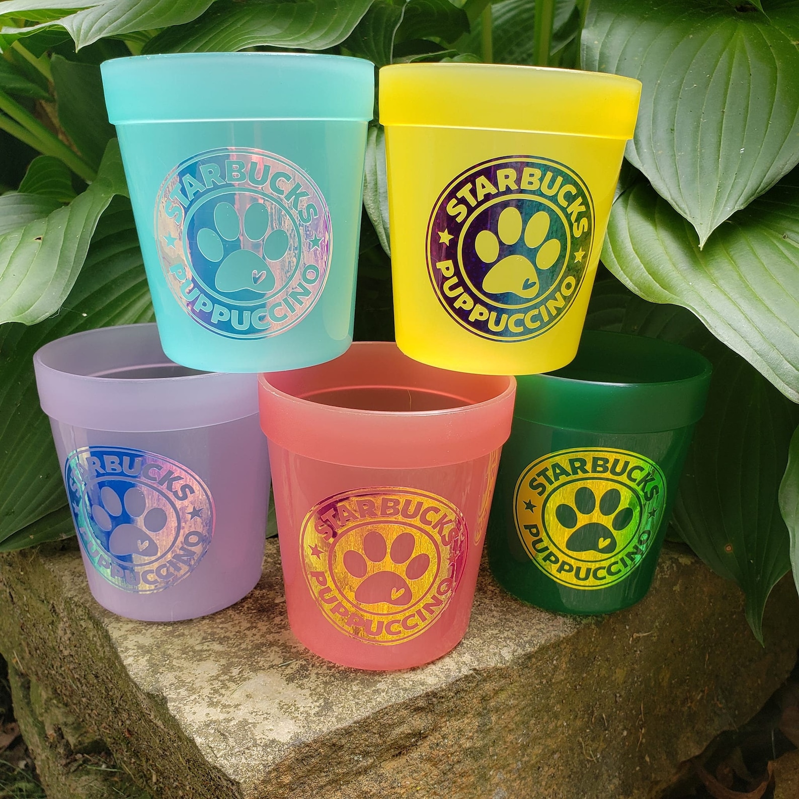 Starbucks Reusable Pup Cup 8 Oz Starbucks Puppuccino - Etsy