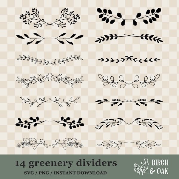 Hand Drawn Dividers - Etsy