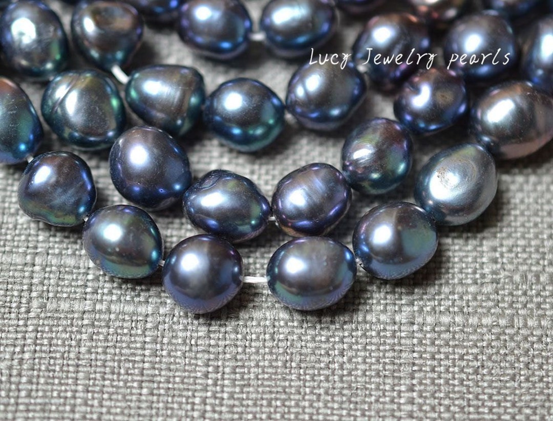 Joyería de perlas barrocas 9,5-10,5mm venta al por mayor collar de ...