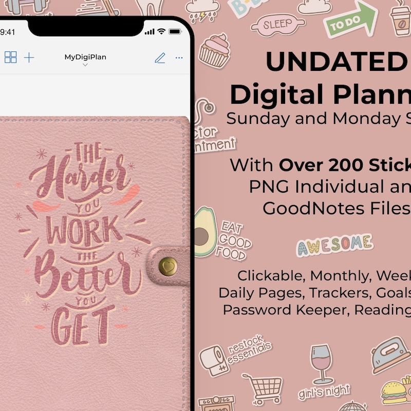 MyDigiPlan - Etsy
