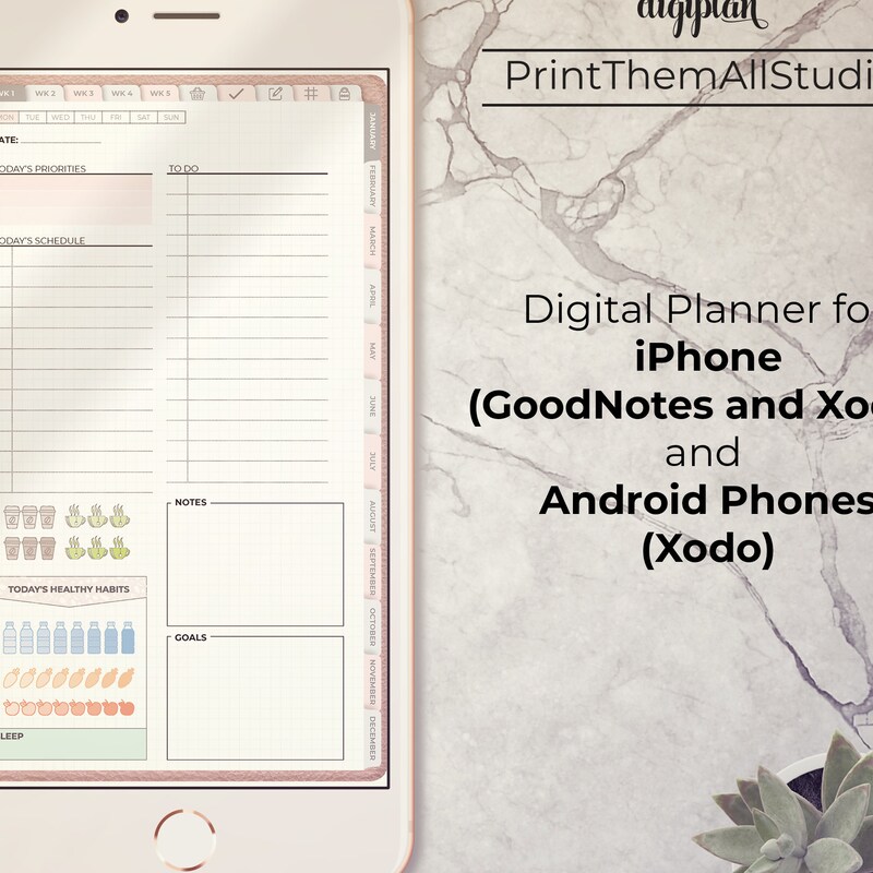 MyDigiPlan - Etsy