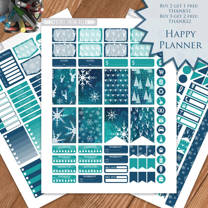 Planner Stickers - Etsy