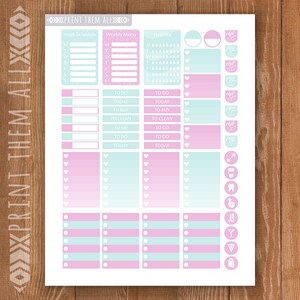 Sewing Planner Stickers - Happy Planner Stickers Printable - Weekly ...