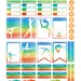 Gymnastic Planner Stickers Printable, HAPPY PLANNER Sticker, Monthly ...