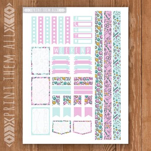 Sewing Planner Stickers - Happy Planner Stickers Printable - Weekly ...