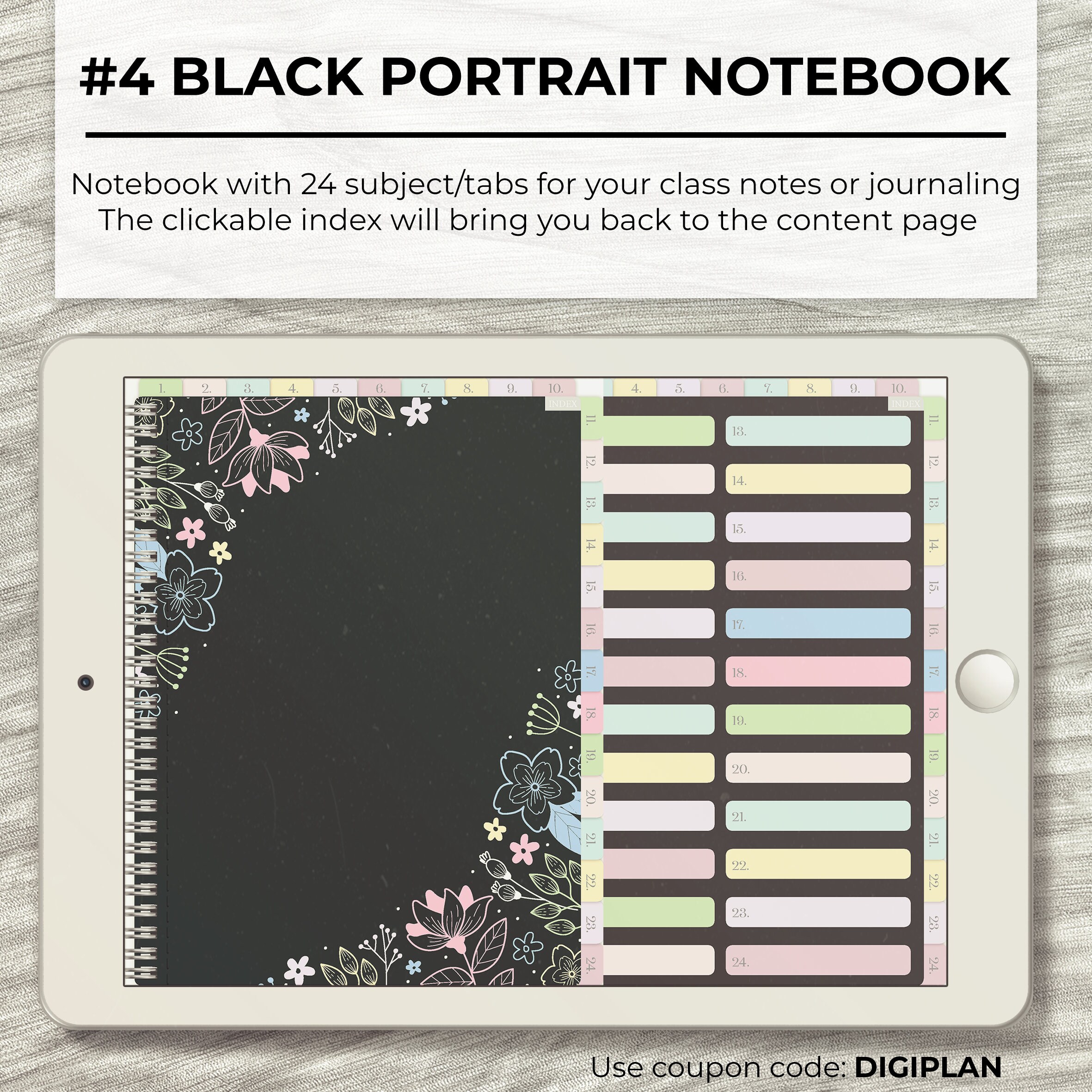 Student Digital Planners GoodNotes Planner Undated Digital | Etsy