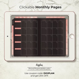 Undated Digital Planner for Goodnotes Notability Planner Digital ...