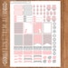 Pink Zebra Planner Stickers Printable,weekly Kit, Stickers for ERIN ...