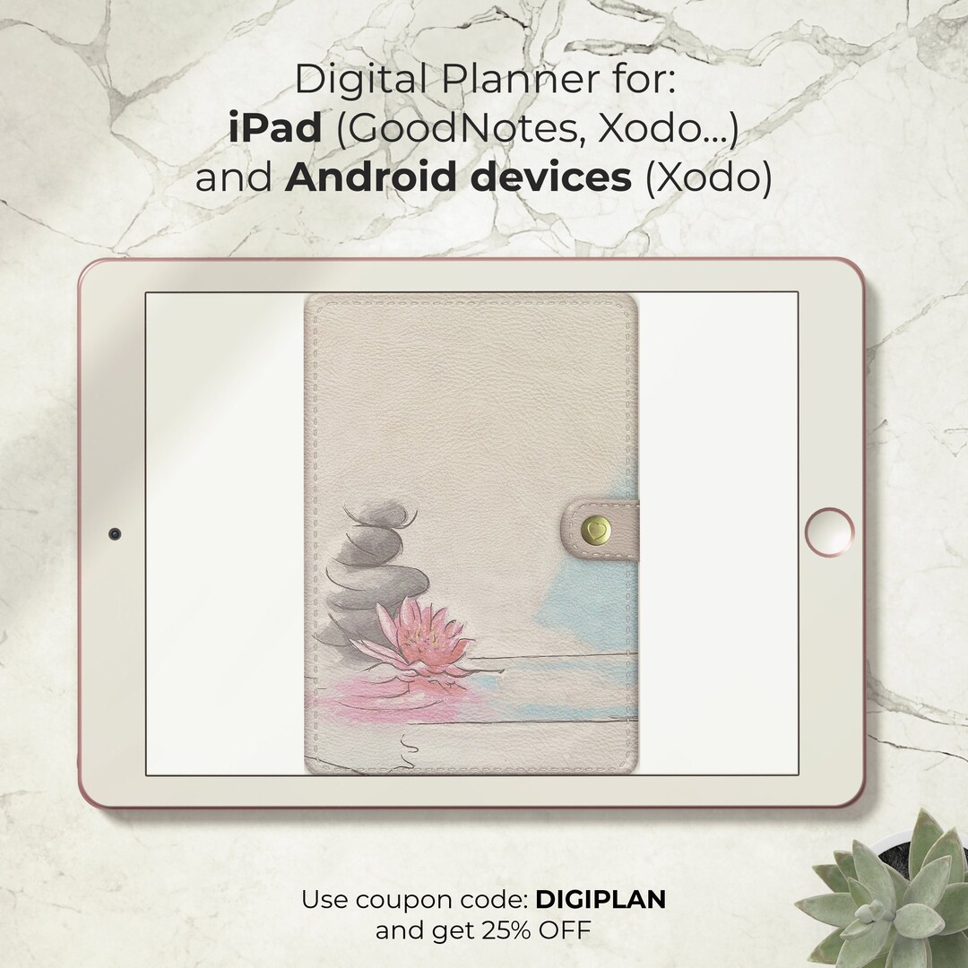 Digital Planner iPad Planner Goodnotes Planner Undated Daily Weekly ...
