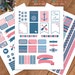 Nautical Planner Stickers Printableweekly Kit Stickers for - Etsy