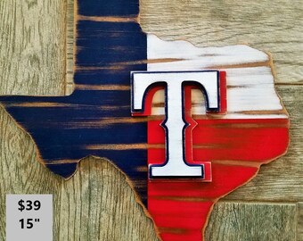 Texas Rangers Sign - Etsy