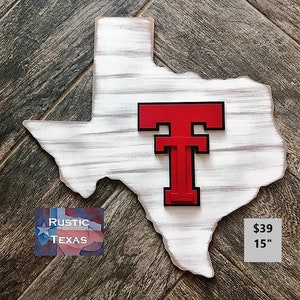 Texas Tech University Rustic Sign - Etsy