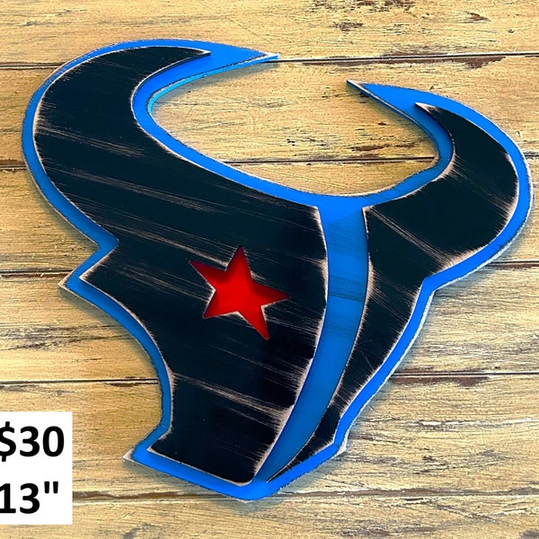 Texans Logo - Etsy