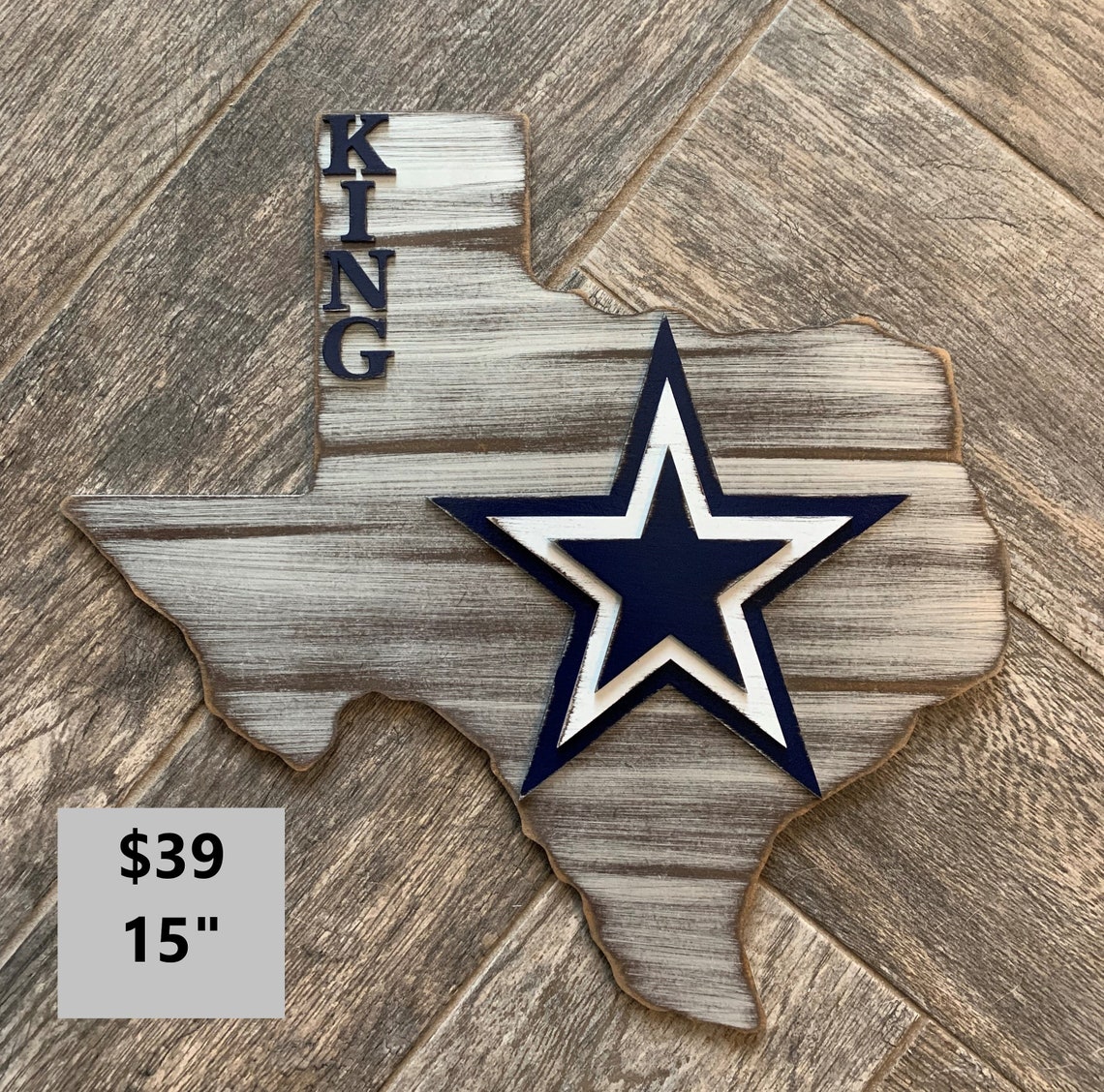 Dallas Cowboys Rustic Sign | Etsy
