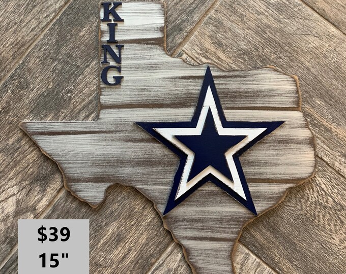 Dallas Cowboys Rustic Sign - Etsy
