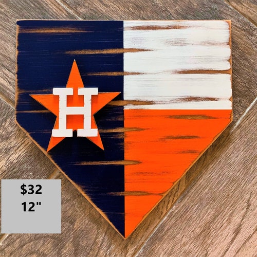 Houston Astros Rustic Sign - Etsy