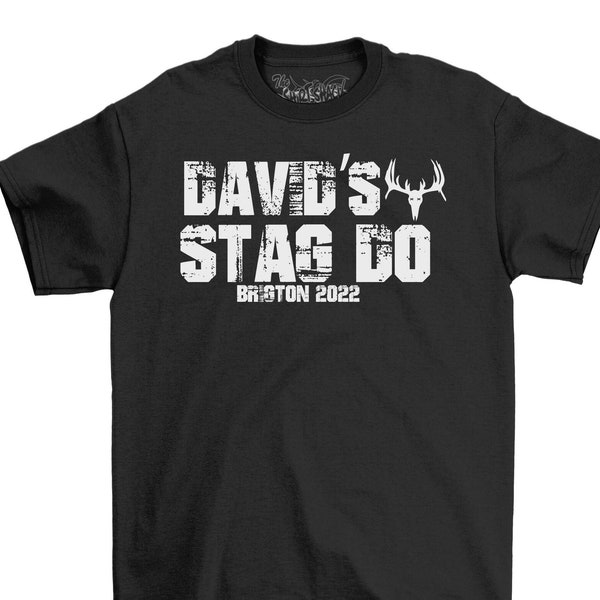 Stag Do T Shirt - Etsy UK