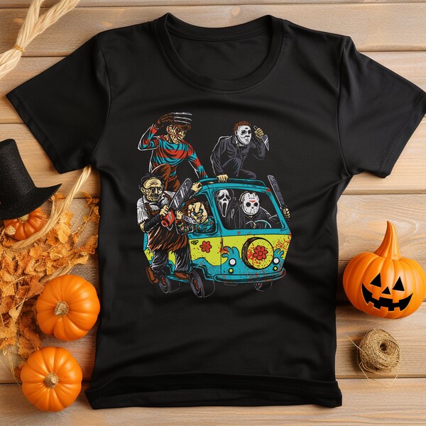 Halloween Mystery Machine Shirt - Etsy