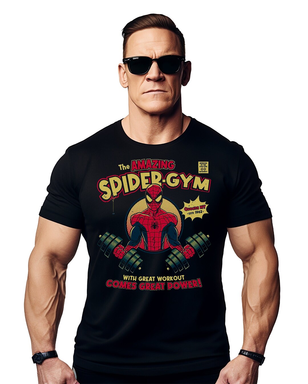 Amazing Spider Gym T-shirt for Men & Women - TV, Movie, Games and Anime ...