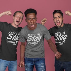 Personalized Stag Game T-shirt: Custom Groom Party Tee - Etsy