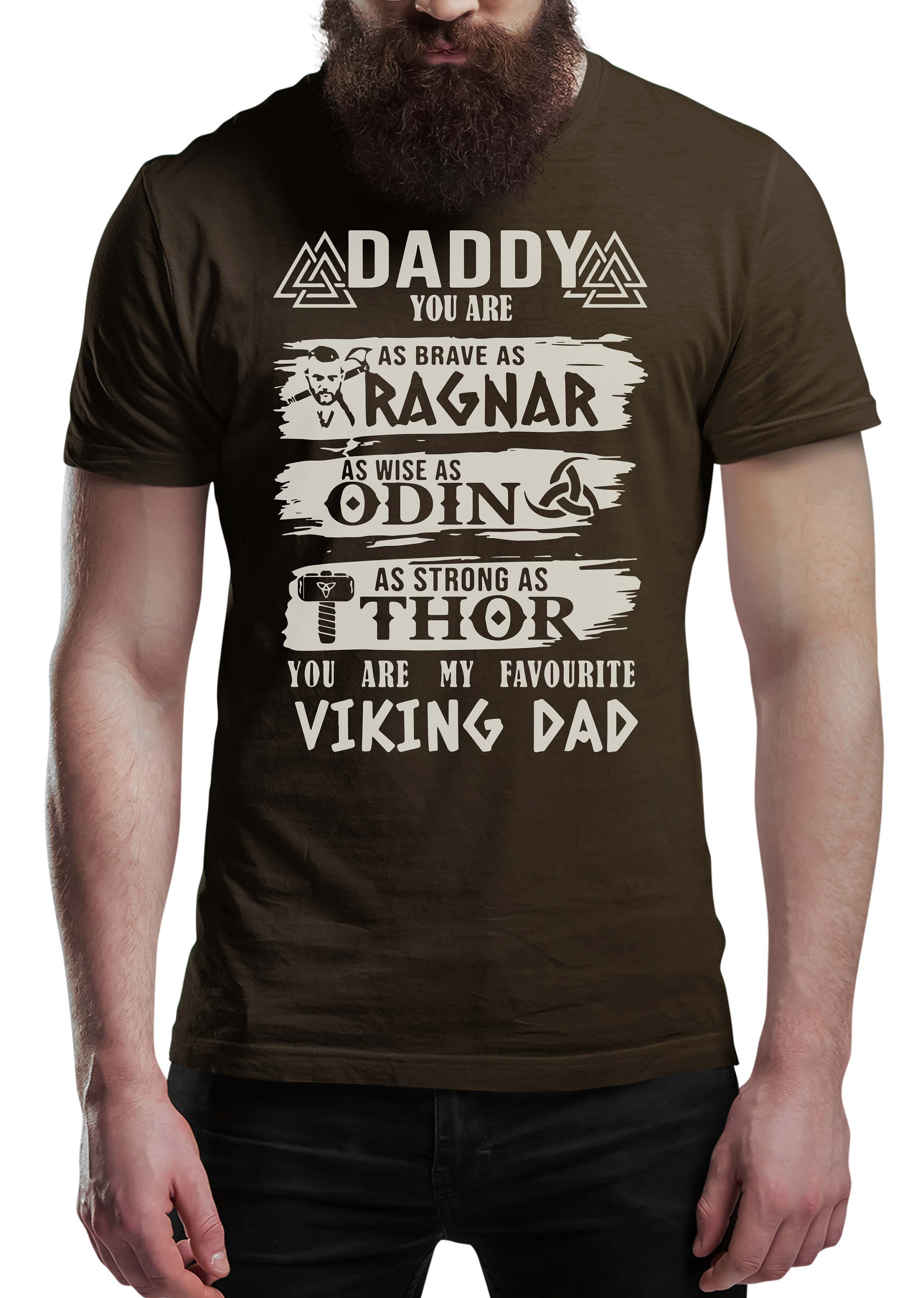 Viking Dad Thor Ragna Odin T-shirt Epic Valhalla Vikings Tee - Etsy