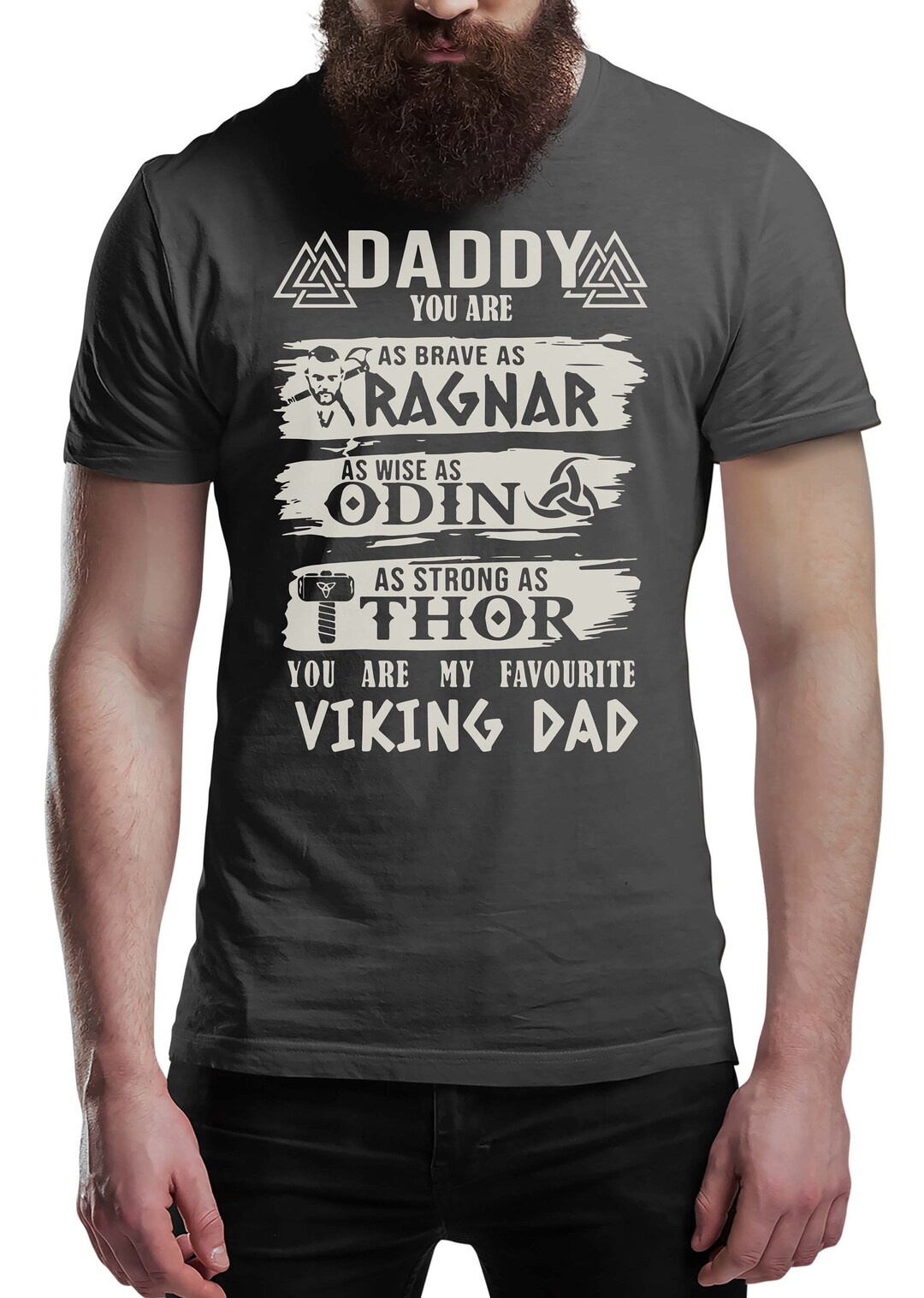Viking Dad Thor Ragna Odin T-shirt Epic Valhalla Viking Tee Shirt ...