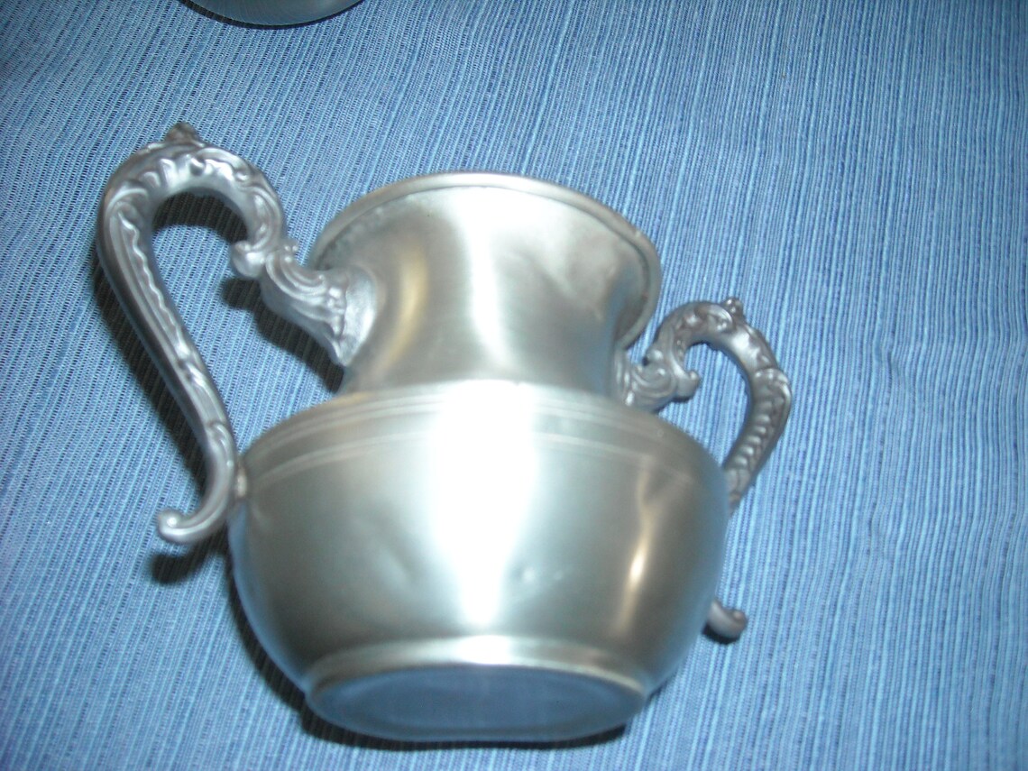 Silver Plate Pitcher Set 3 Pieces - Etsy
