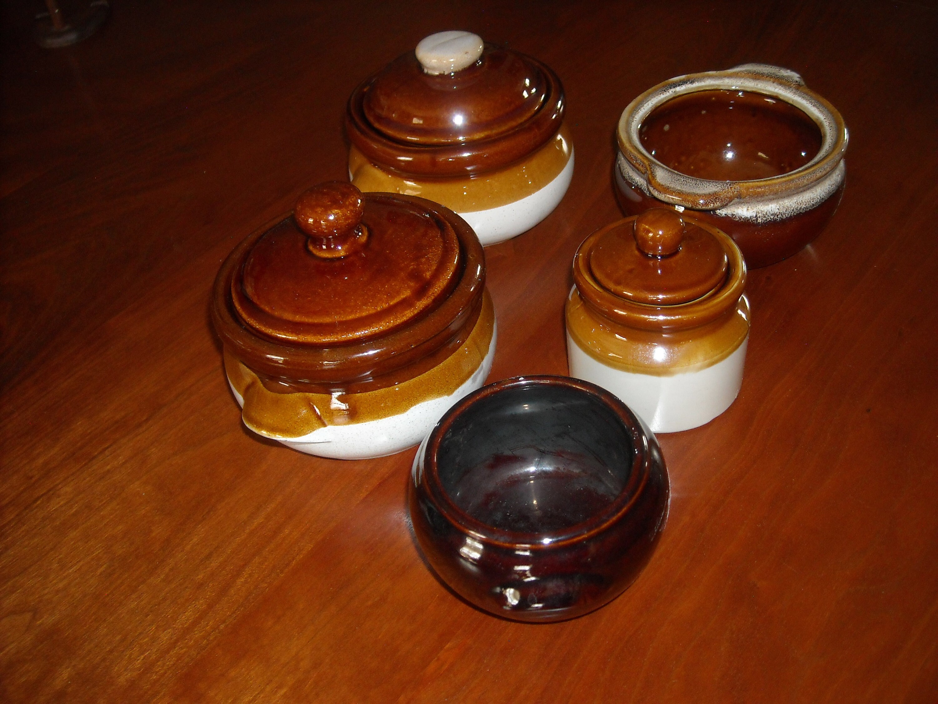 5 Stoneware Soup and Crocks - Etsy