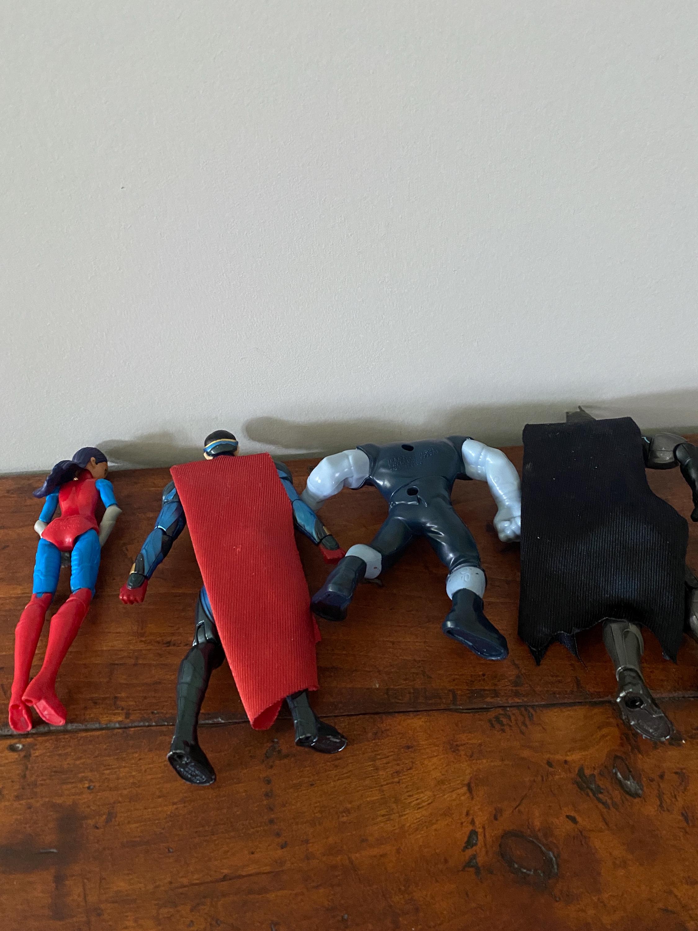 Set of 4 Dcvintage Comic Figures - Etsy