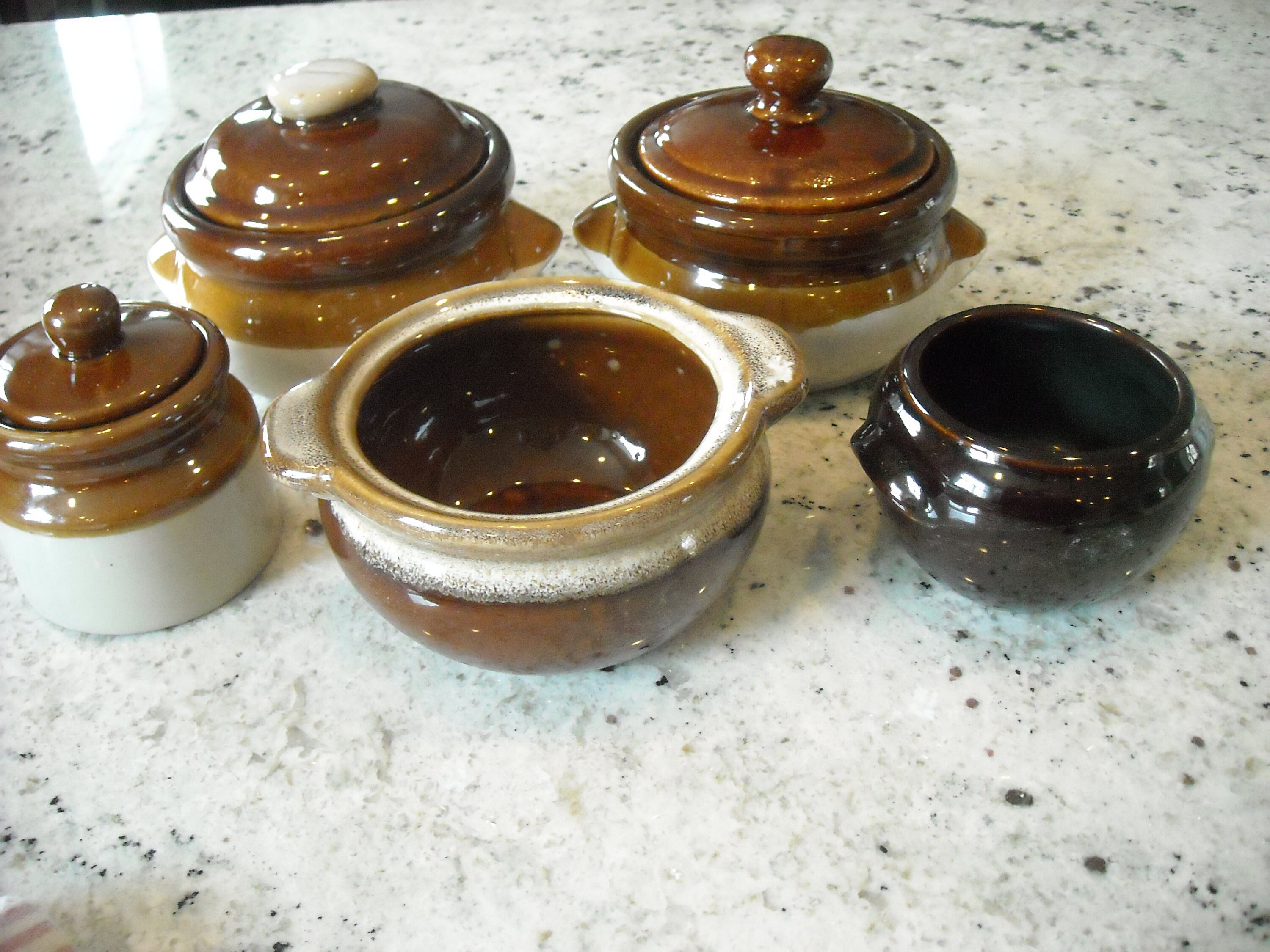 5 Stoneware Soup and Crocks - Etsy