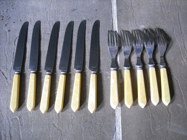 Bakelite Flatware - Etsy