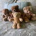 Four Teddy Bears - Etsy