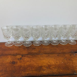 8 Anchor Hocking Glasses Set - Etsy