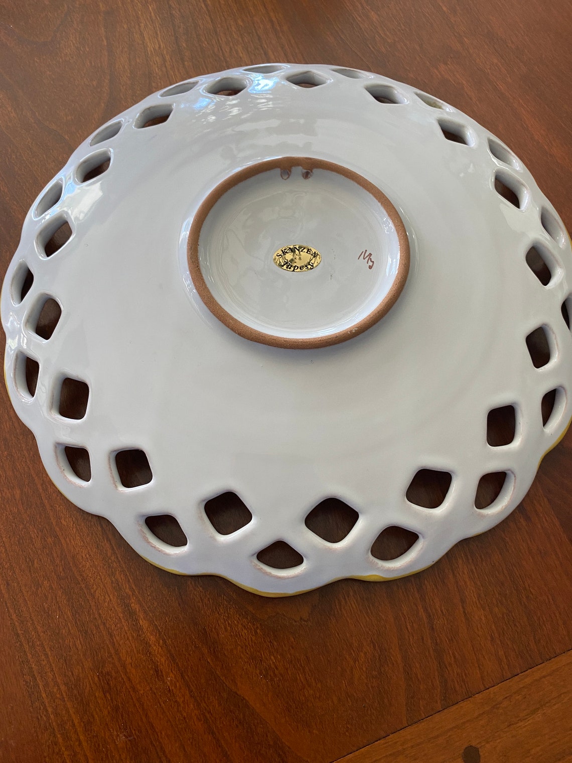 Modra Folk Majolika Plate - Etsy