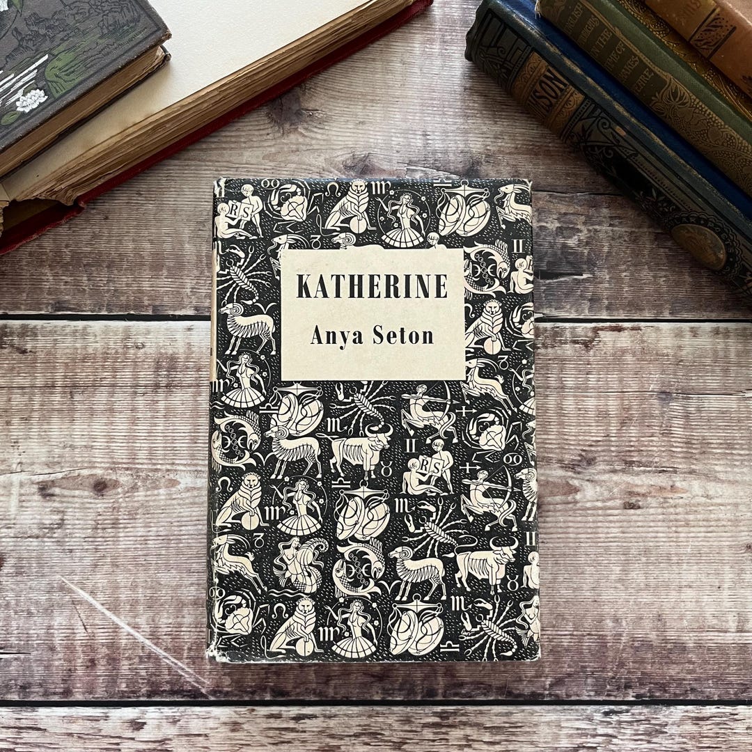 Katherine by Anya Seton Vintage 1950's Hardback Book With Dust Jacket ...