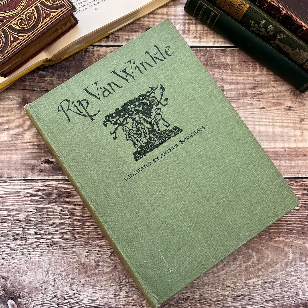 1924 Rip Van Winkle by Washington Irving Illustrated Arthur Rackham ...