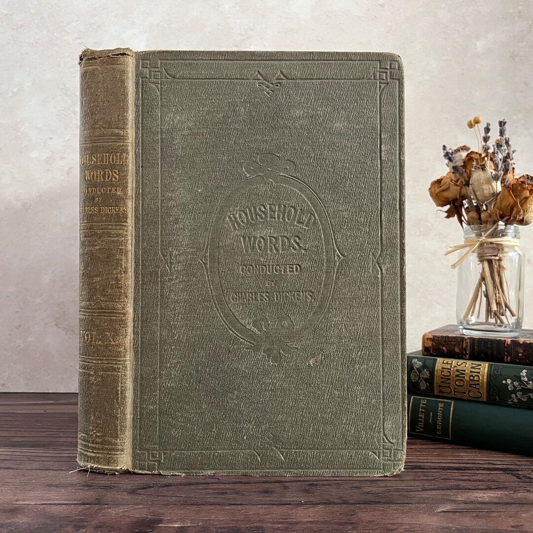 1855 Household Words Conducted by Charles Dickens First Appearance of ...