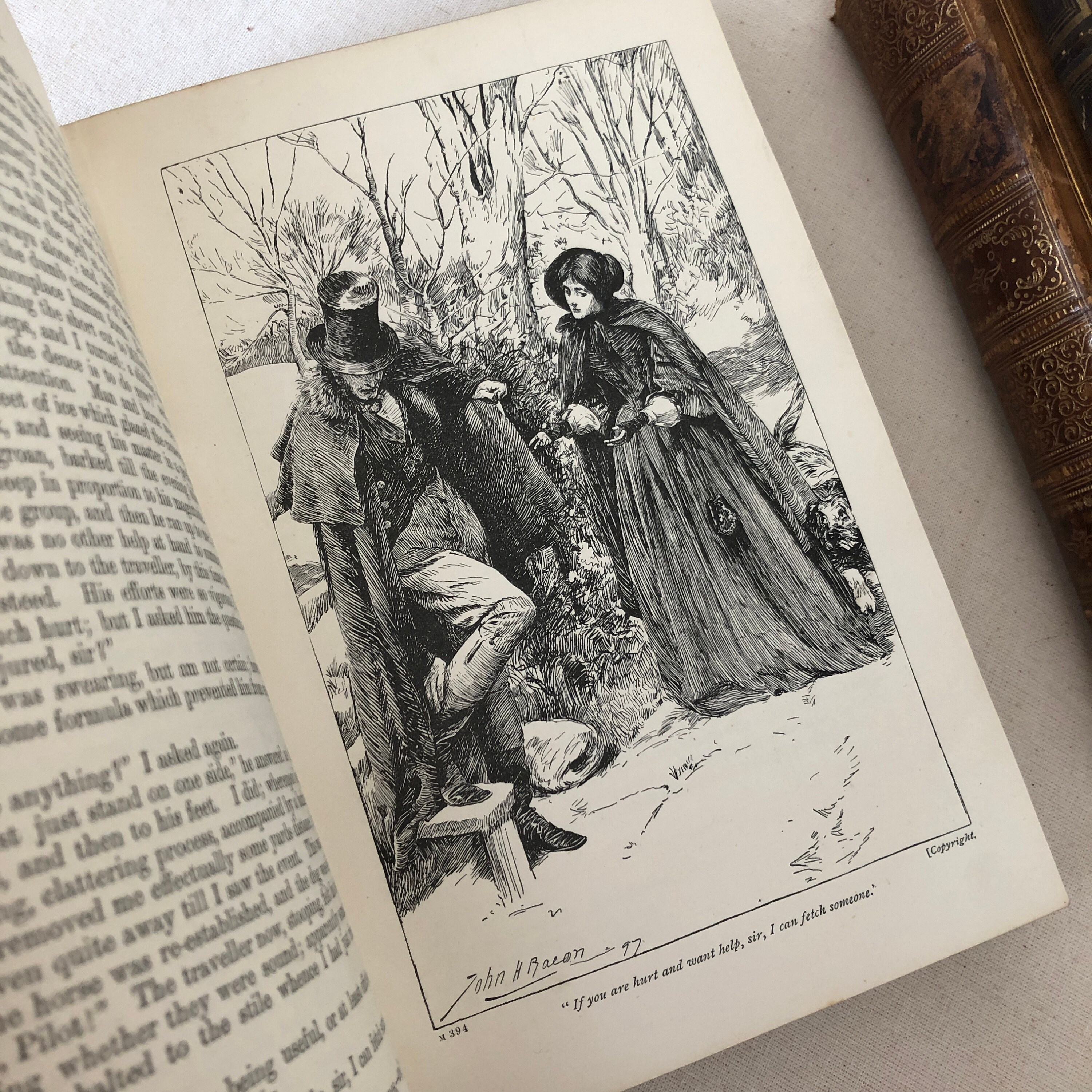 Jane Eyre by Charlotte Bronte Vintage Antique Art Nouveau | Etsy