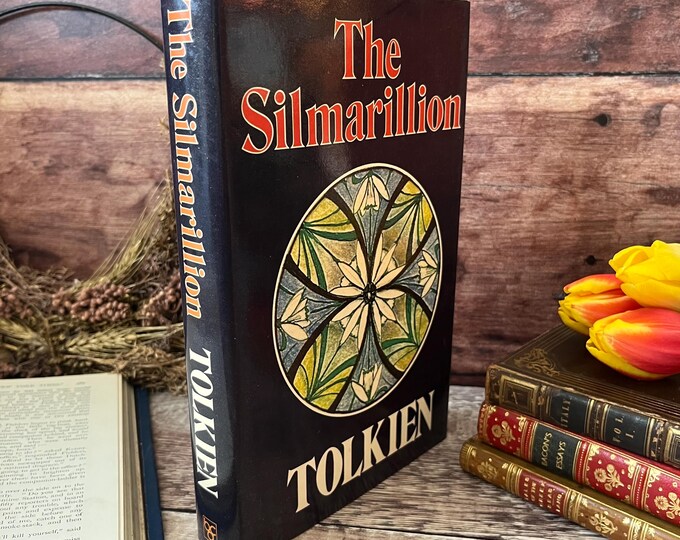 1977 the Silmarillion by J R R Tolkien Vintage Hardback Book With Dust ...