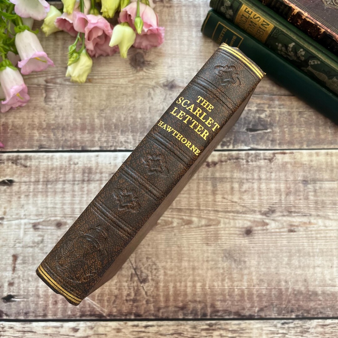 The Scarlet Letter by Nathaniel Hawthorne Vintage Hardback 1930s Book ...