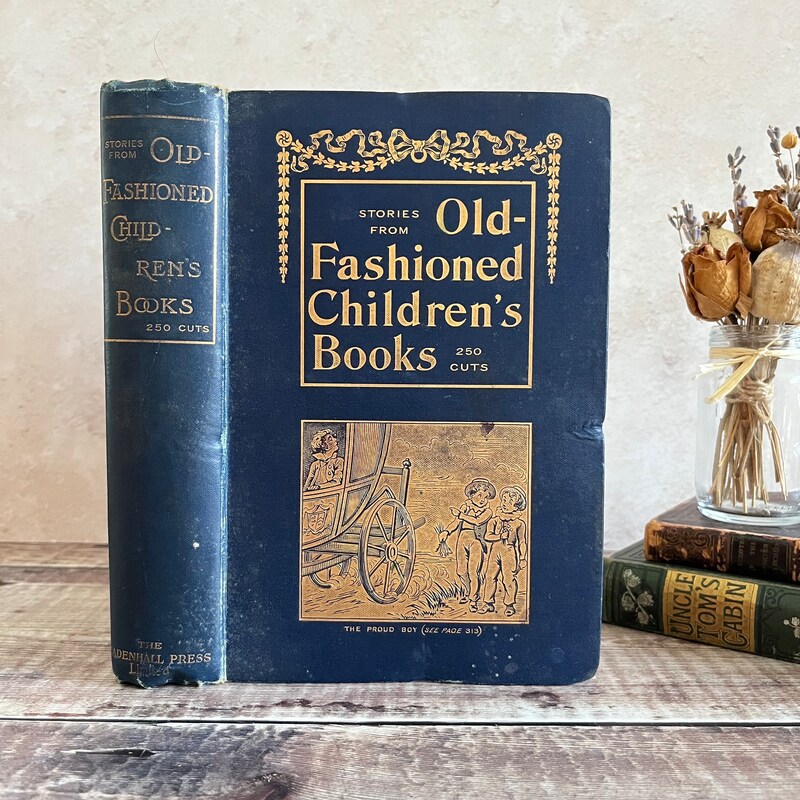 Antique Story Book - Etsy