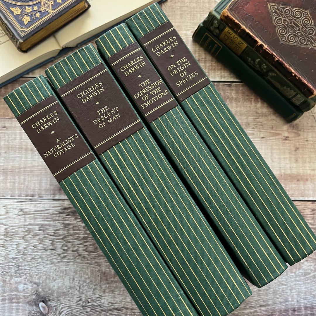 1990 Charles Darwin Collection of Folio Society Hardback Books ...